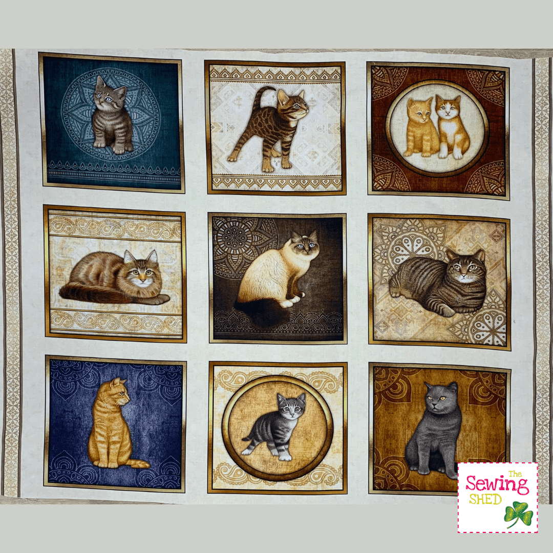 Animal Panels | Sewing & Quilting Fabric | The Sewing Shed Ireland