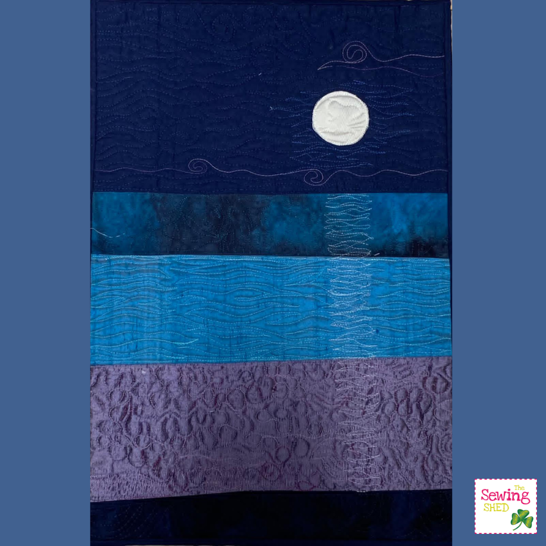 Moonscape Wall-Hanging Pattern | Sewing & Quilting Pattern | The Sewing ...