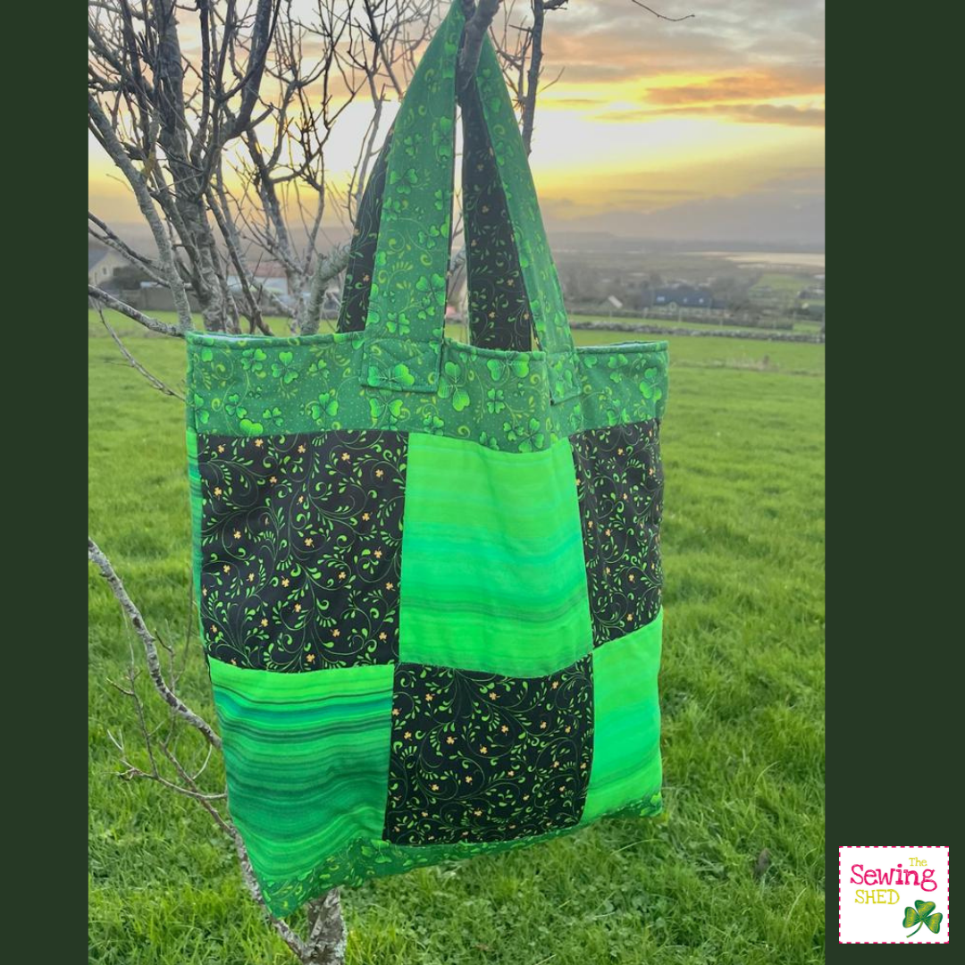 Shamrock Travel Bag Pattern/kIt | Sewing & Quilting Pattern | The ...